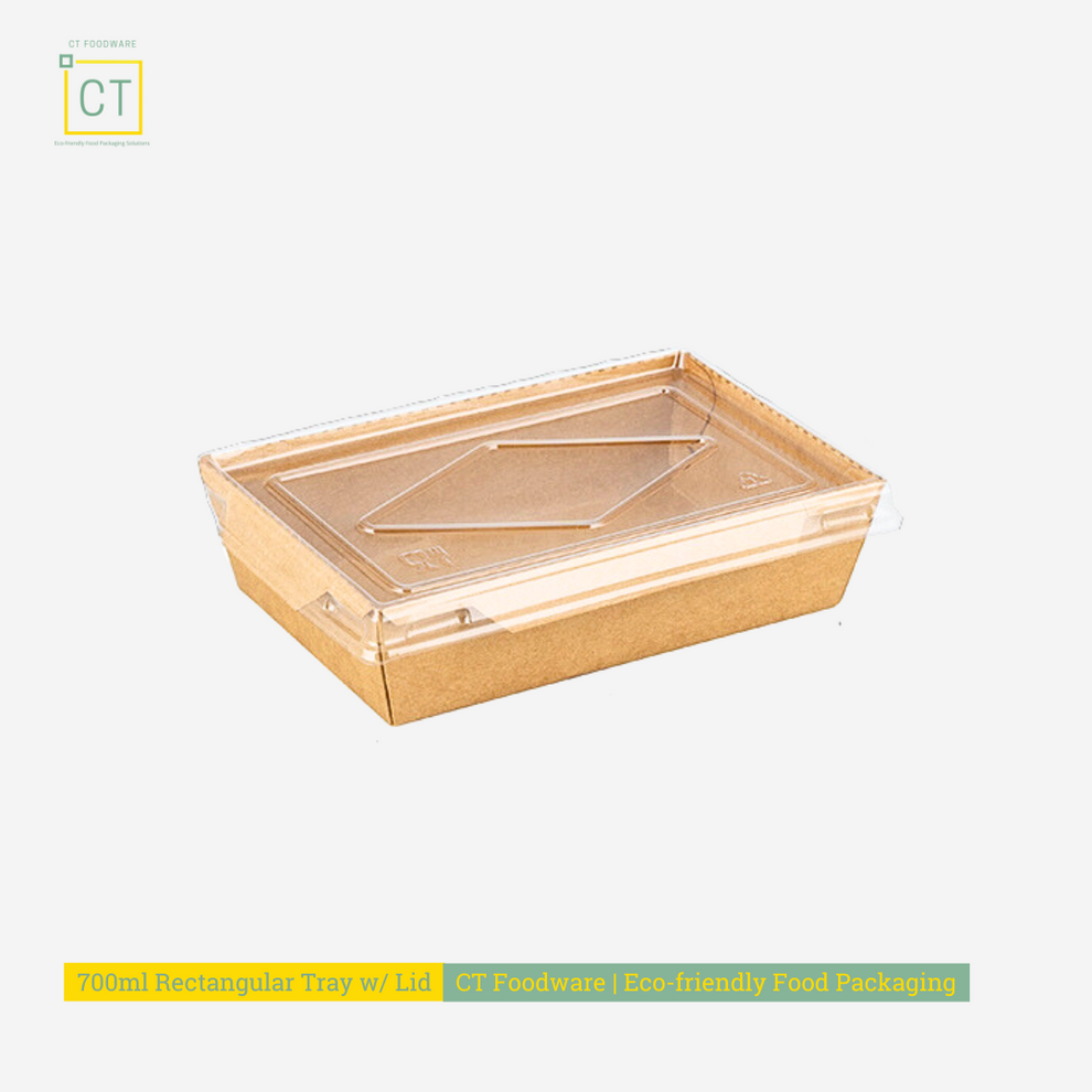 700ml Rectangular Container with Lid